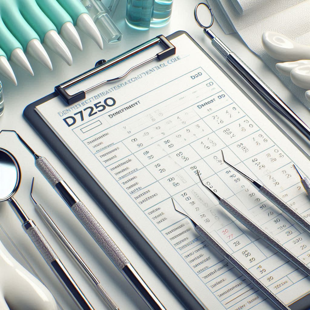 D7241 Dtal Code: Extraction of Erupted Tooth Requiring Removal of Bone