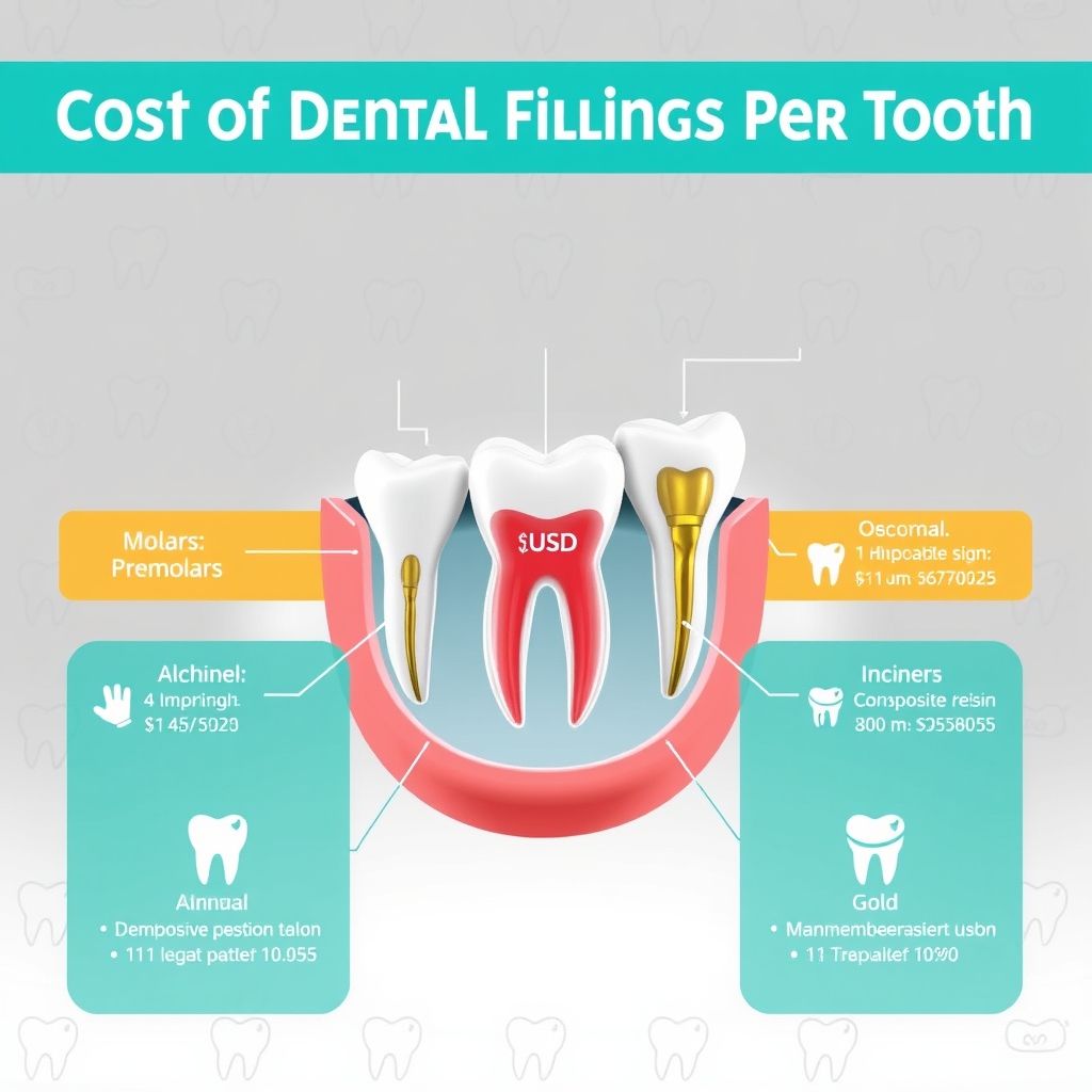 The Comprehensive Guide to the Cost of Dental Fillings Per Tooth