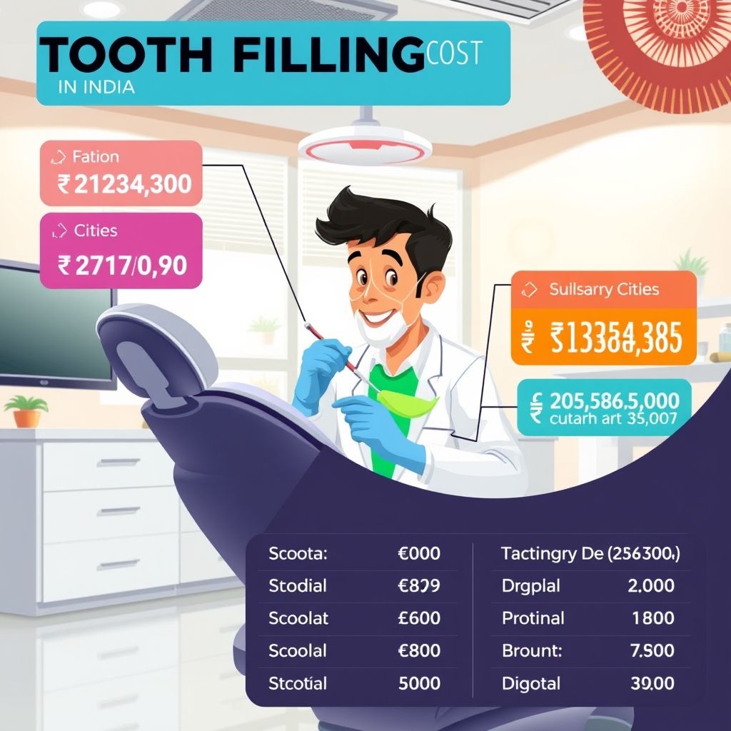 Tooth Filling Cost in India