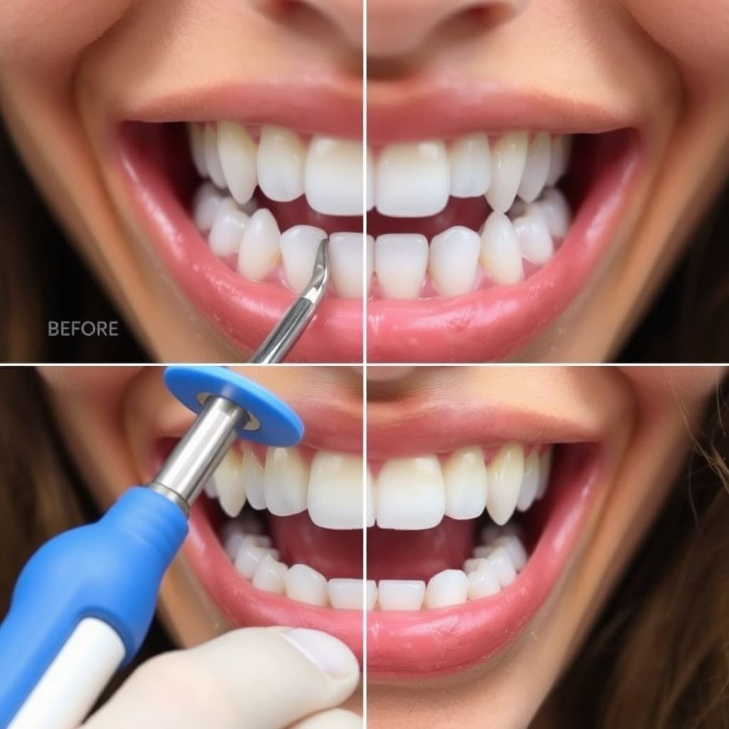 deep cleaning teeth before and after cost