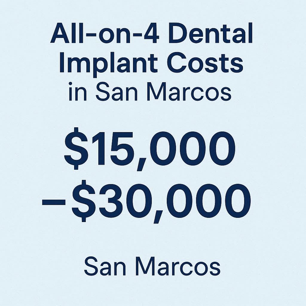The Definitive Guide to All-on-4 Dental Implant Costs in San Marcos: A ...