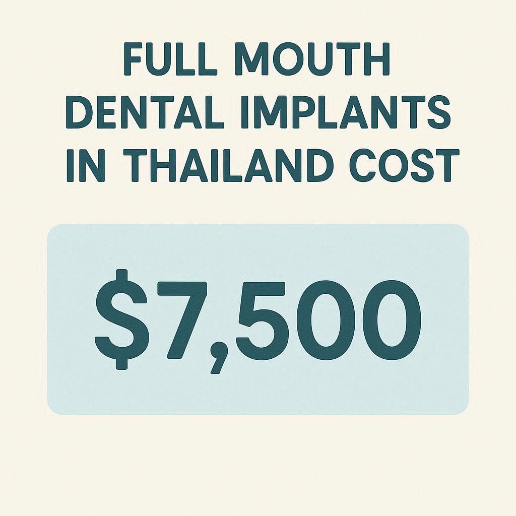 The Complete Guide to Full Mouth Dental Implants in Thailand Cost