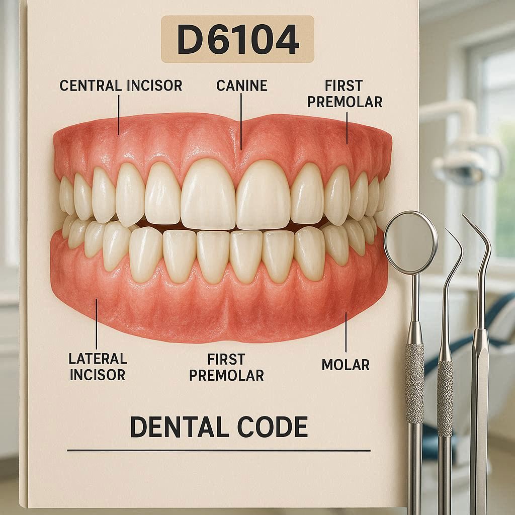 D6104 Dental Code: A Complete Patient’s Guide
