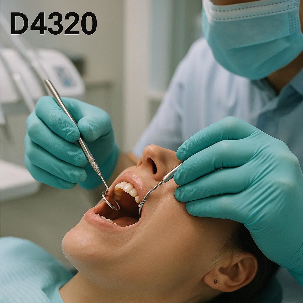 Dental Code for Provisional Splinting