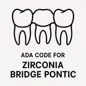 ada code for zirconia implant crown