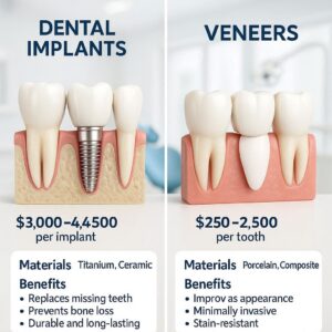 Dental Implants Vs Veneers Cost: A Complete Guide to Your Smile ...