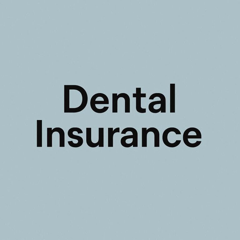 What a Typical Dental Insurance Coverage Is Called